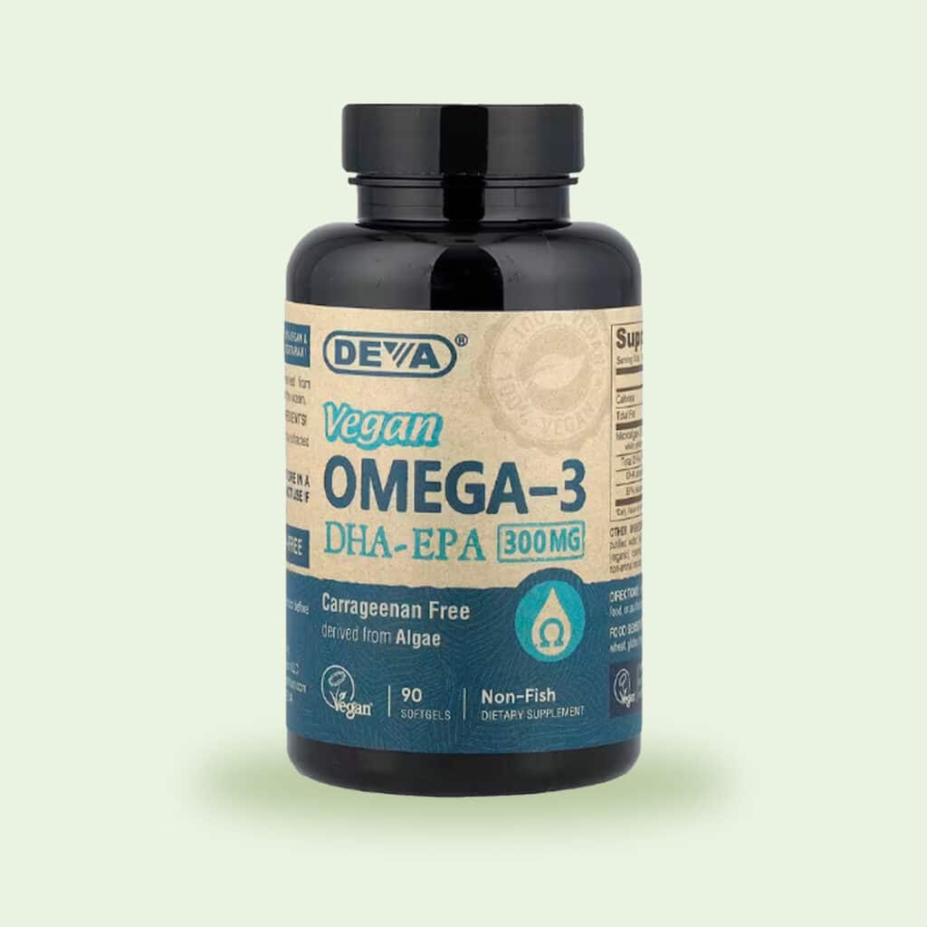 Omega 3 (DHA + EPA) 300mg - 90 cápsulas - DEVA - La Guía Veg